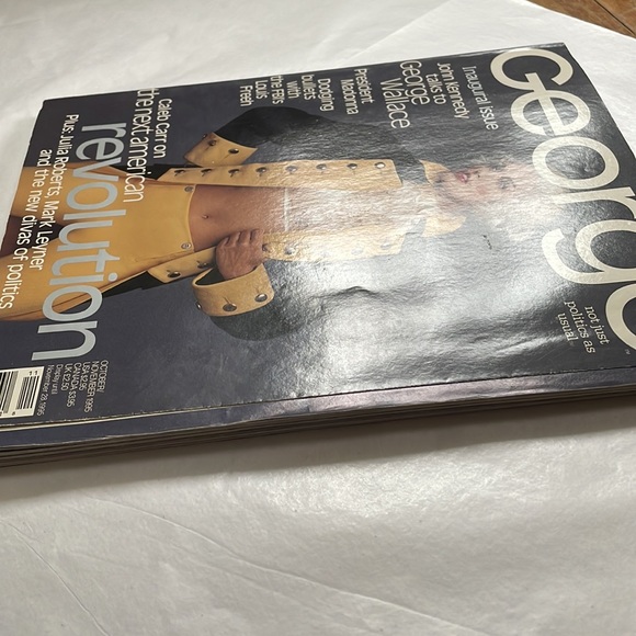 george Magazine | Other | Inaugural Issue George Magazine Cindy ...